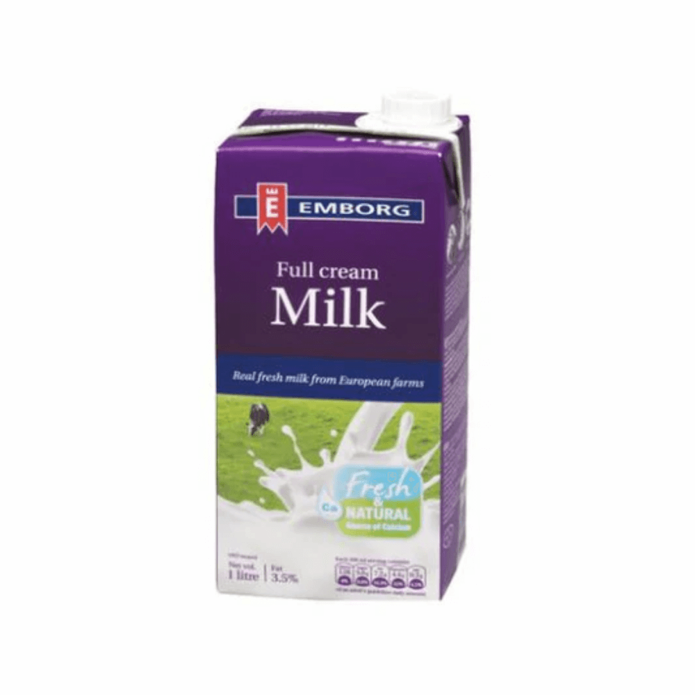 EMBORG UHT 3.5% FULL CREAM MILK 1LTR | BBX Connect